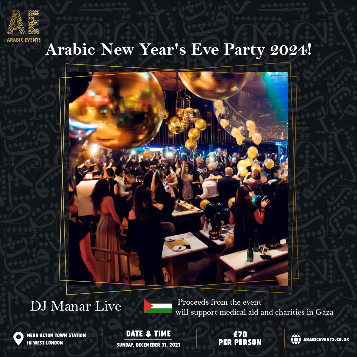 Arabic New Year's Eve Party 2024 - Arabic Events